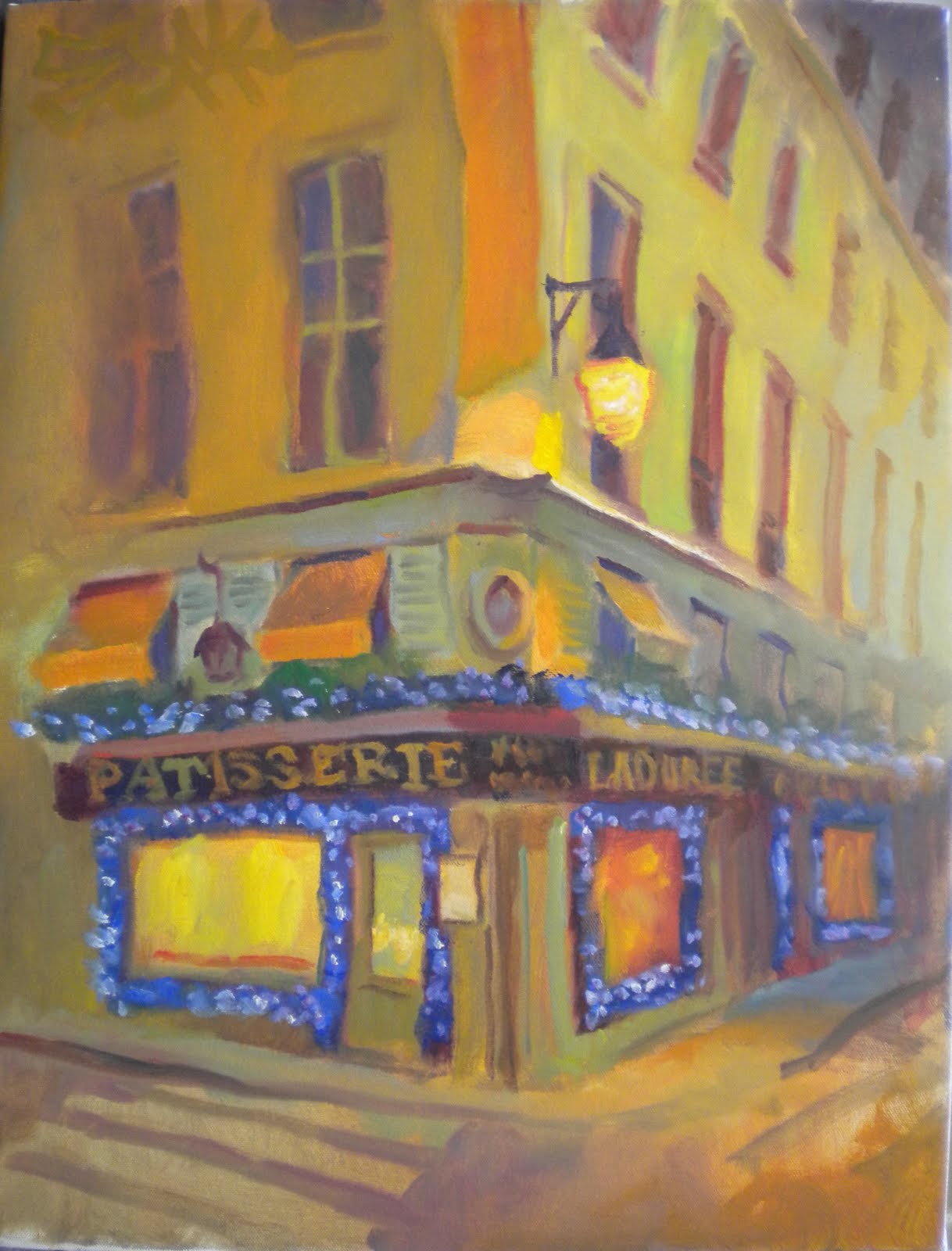 Ethan Jack Harrington Art: Paris Paintings Winter 2009